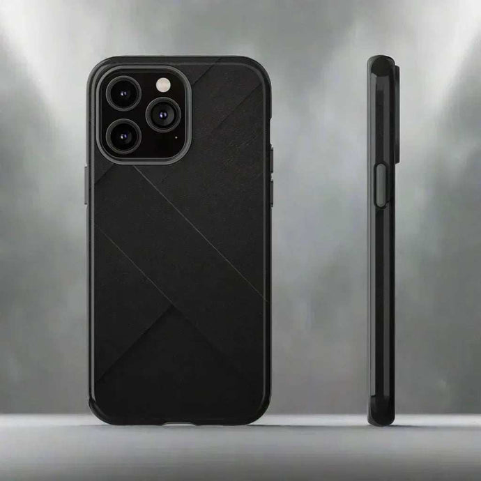 Matte Black Phone Case for iPhone 8-16 & Galaxy S10-S25 Models ...