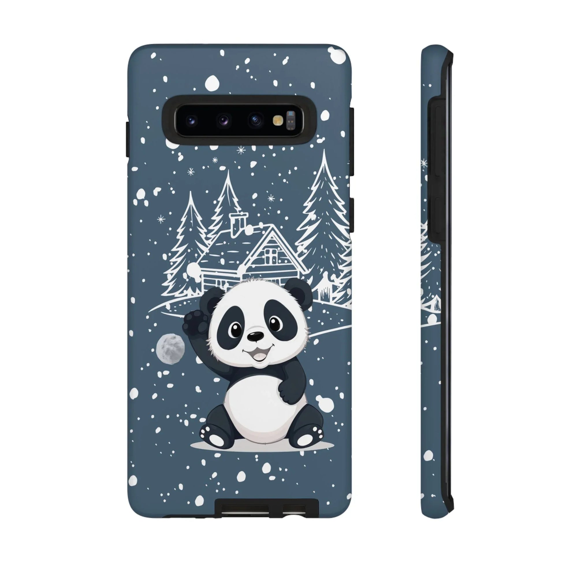 Cute Panda Phone Case for Galaxy & Pixel | KARARMDESIGN