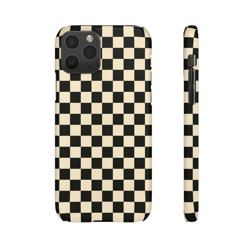 Stylish Matte Checker Case for iPhone and Samsung Galaxy| KARARMDESIGN
