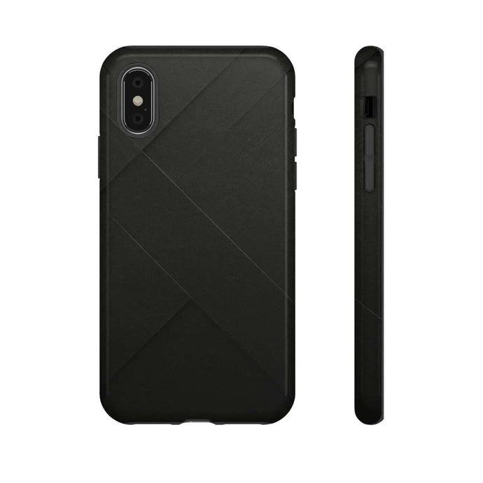 Matte Black Phone Case for iPhone 8-16 & Galaxy S10-S25 Models ...
