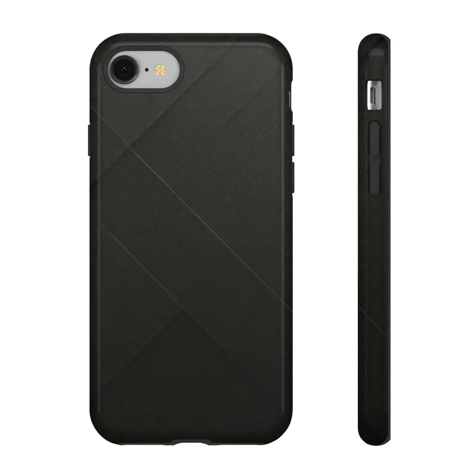 Matte Black Phone Case for iPhone 8-16 & Galaxy S10-S25 Models ...