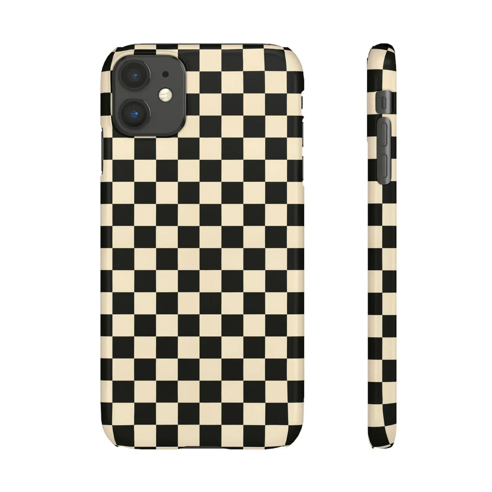 Stylish Matte Checker Case for iPhone and Samsung Galaxy| KARARMDESIGN