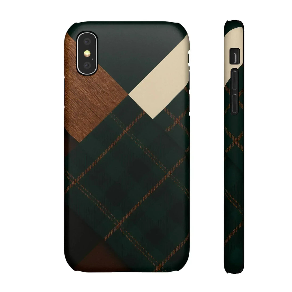 Rustic Green Phone Case for iPhone & Samsung | KARARMDESIGN
