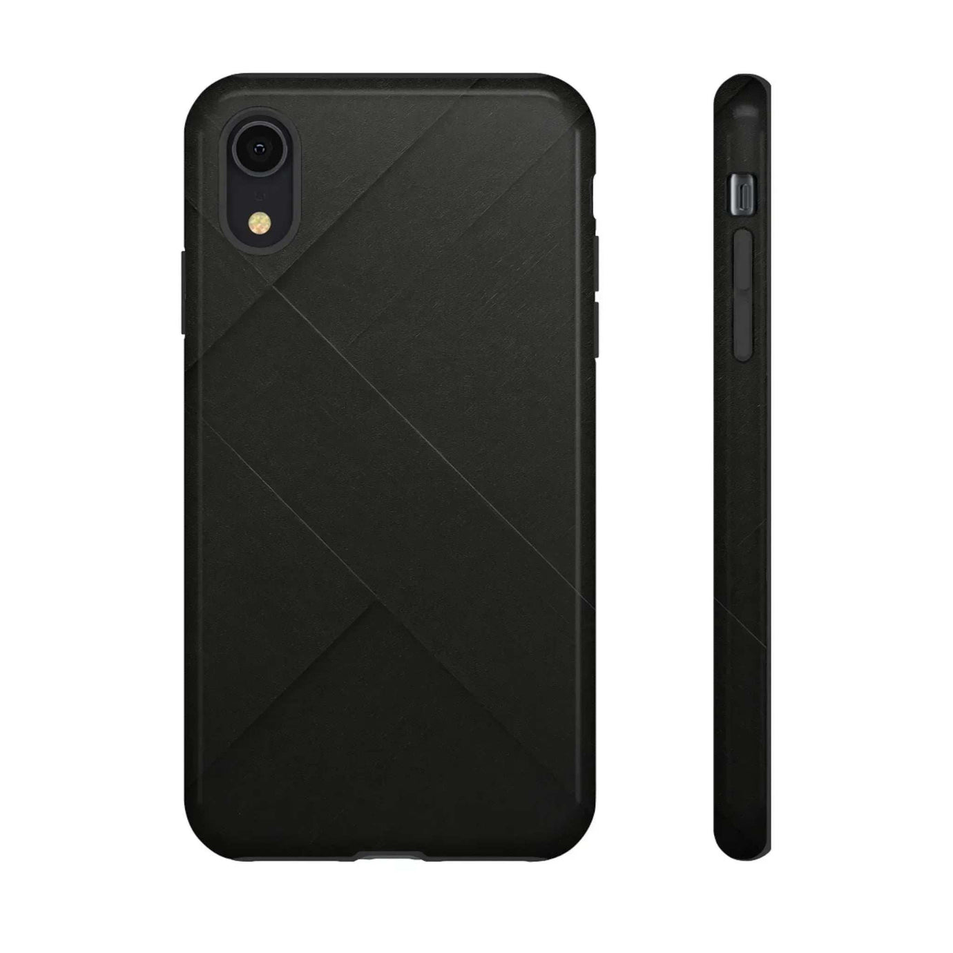 Matte Black Phone Case for iPhone 8-16 & Galaxy S10-S25 Models ...