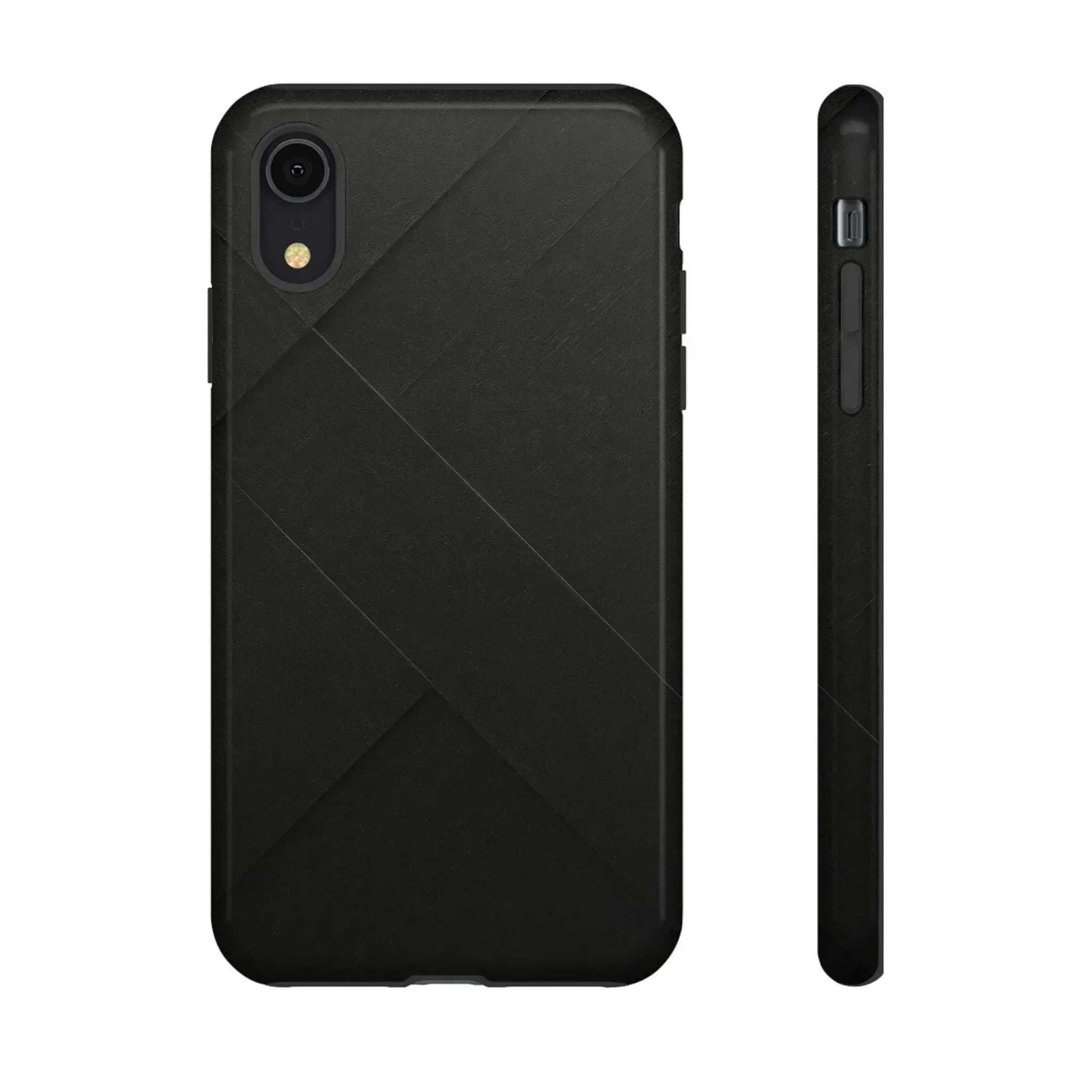Matte Black Phone Case for iPhone 8-16 & Galaxy S10-S25 Models ...