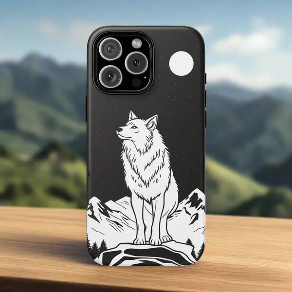 Majestic Wolf Phone Case – Nature-Inspired Case for iPhone & Galaxy ...