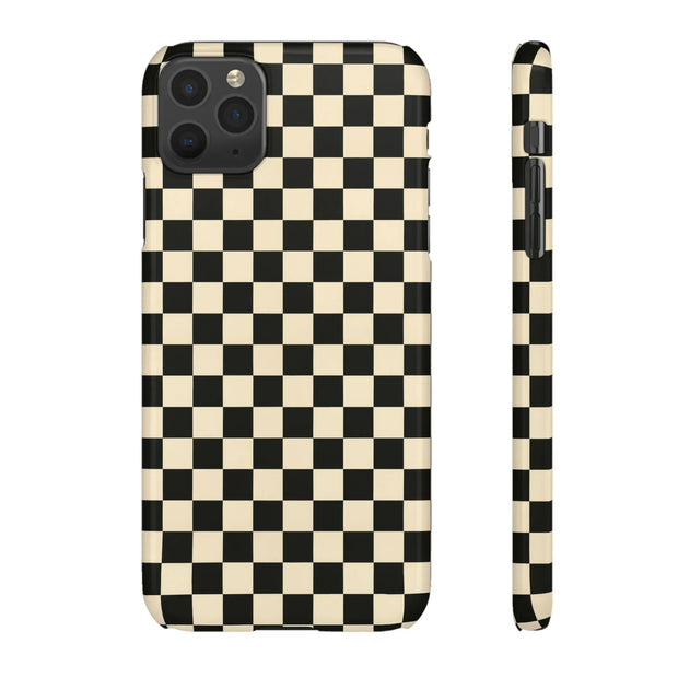 Stylish Matte Checker Case for iPhone and Samsung Galaxy| KARARMDESIGN