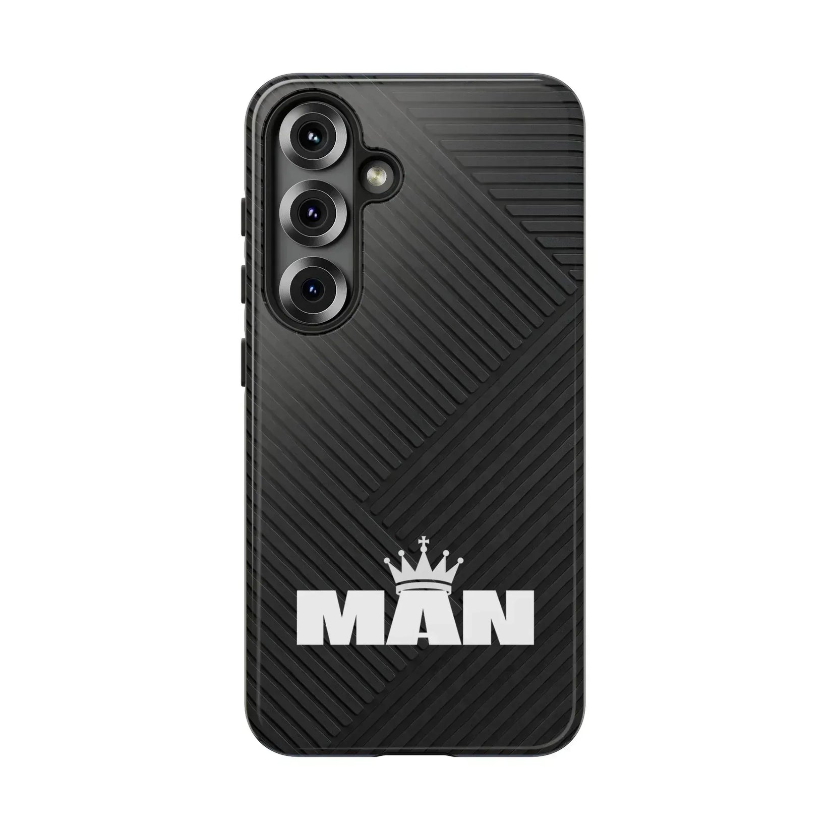 MAN Logo Phone Case for Samsung Galaxy S10-S25 Models | KARARMDESIGN
