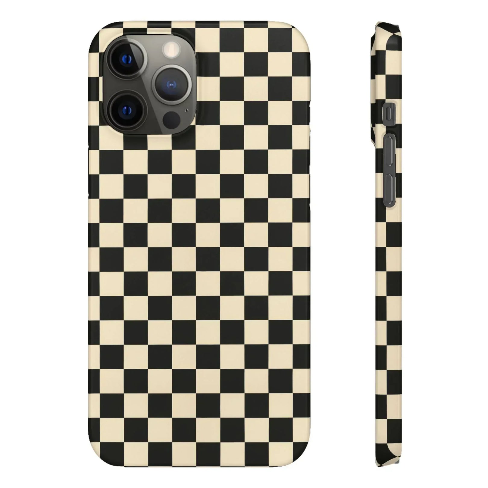 Stylish Matte Checker Case for iPhone and Samsung Galaxy| KARARMDESIGN