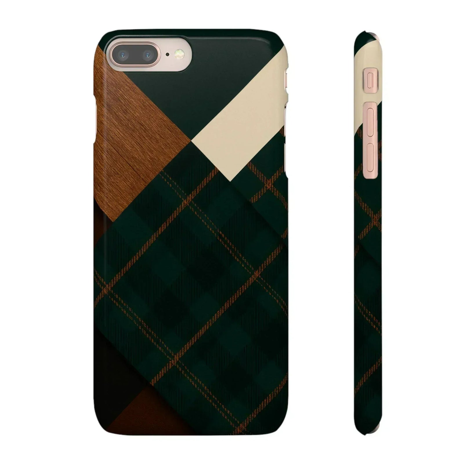 Rustic Green Phone Case for iPhone & Samsung | KARARMDESIGN
